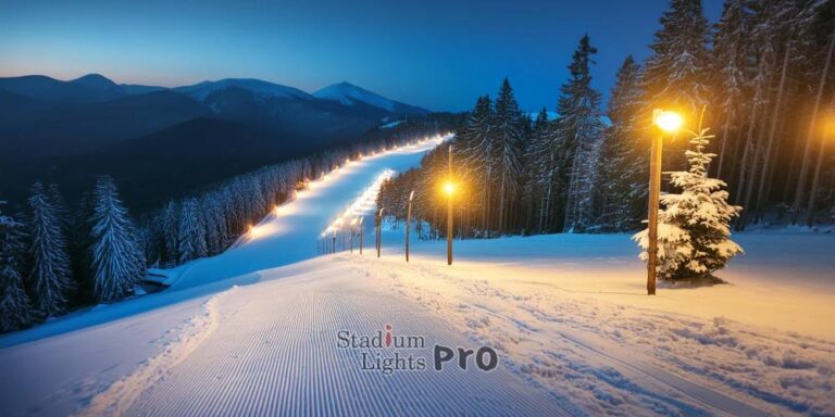 How to Optimize Lighting for Ski Mountain Visibility? - SLights Pro