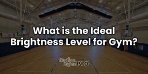 What is the Ideal Brightness Level for Gym? – SLights Pro