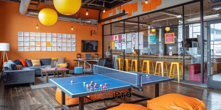 How To Choose The Right Lighting For A Table Tennis Club? – SLights Pro